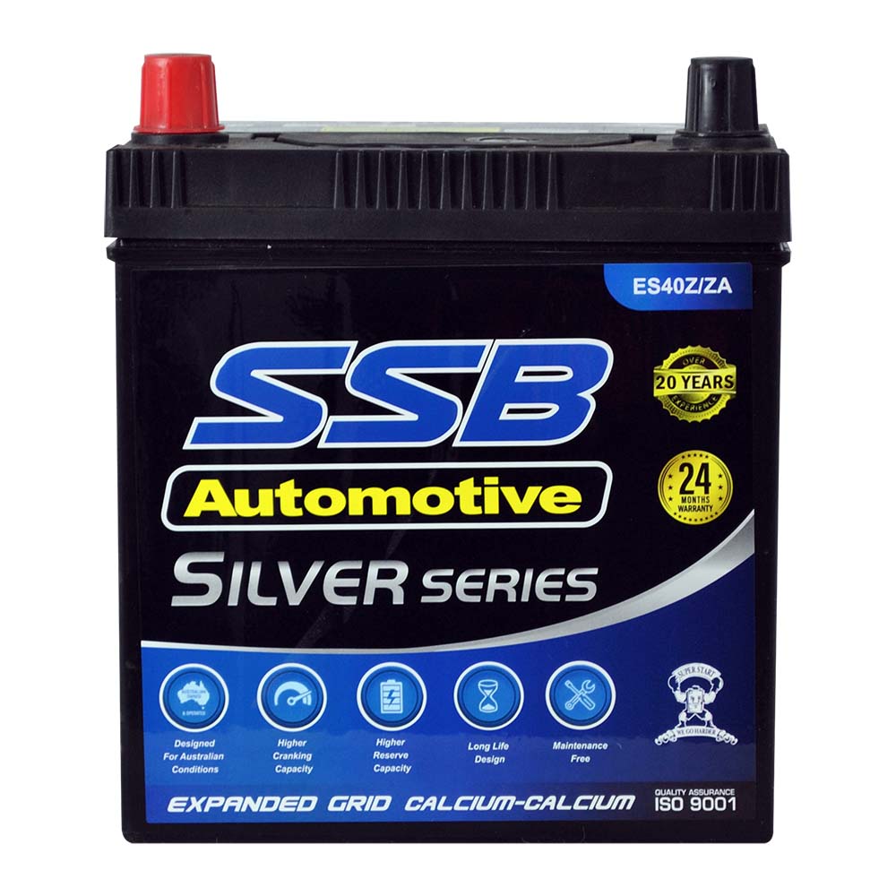 Buy SSB Automotive Silver ES40Z/ZA Car Battery - Pick up or Delivery ...