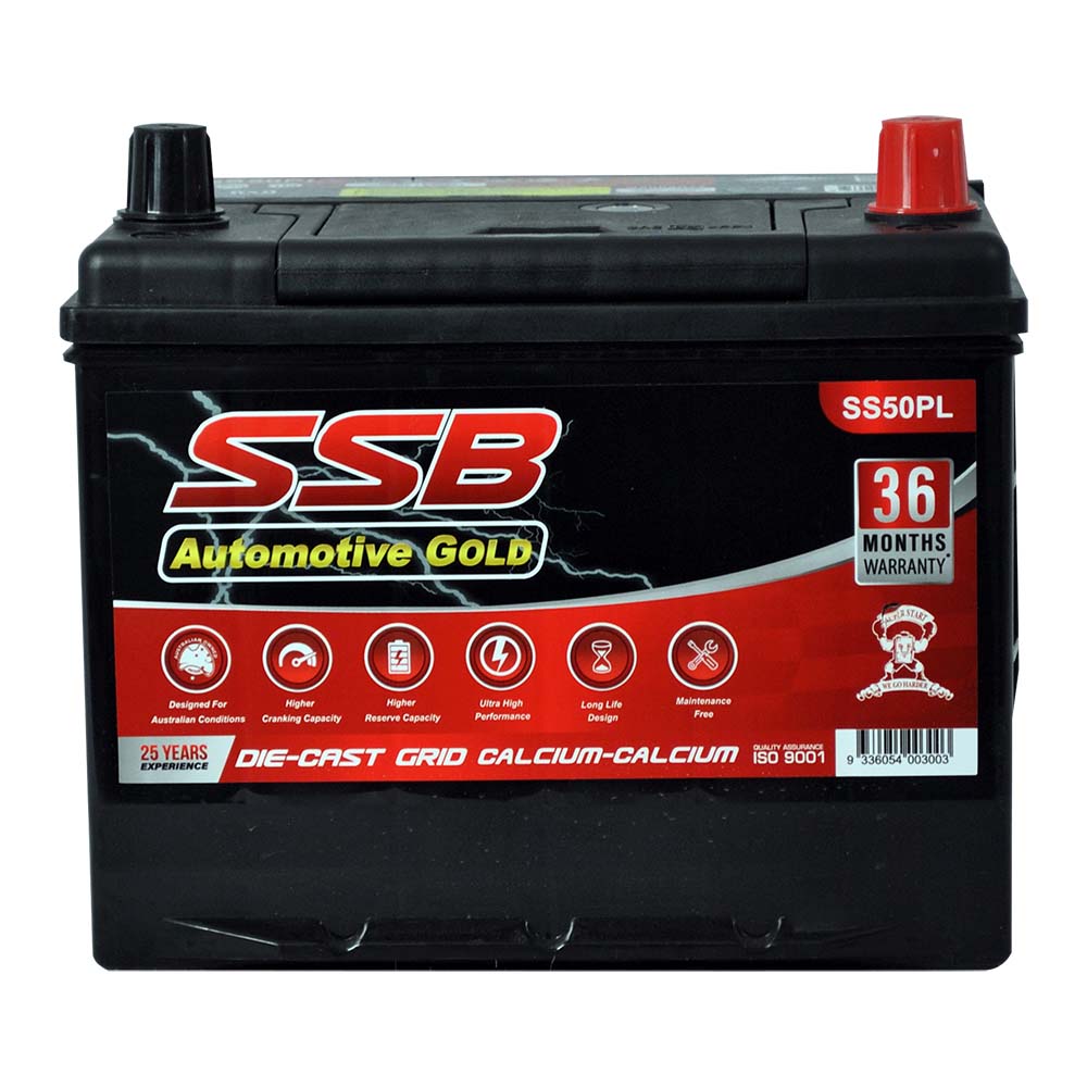 Buy SSB Automotive Gold SS50PL Car Battery - Pick up or Delivery only ...